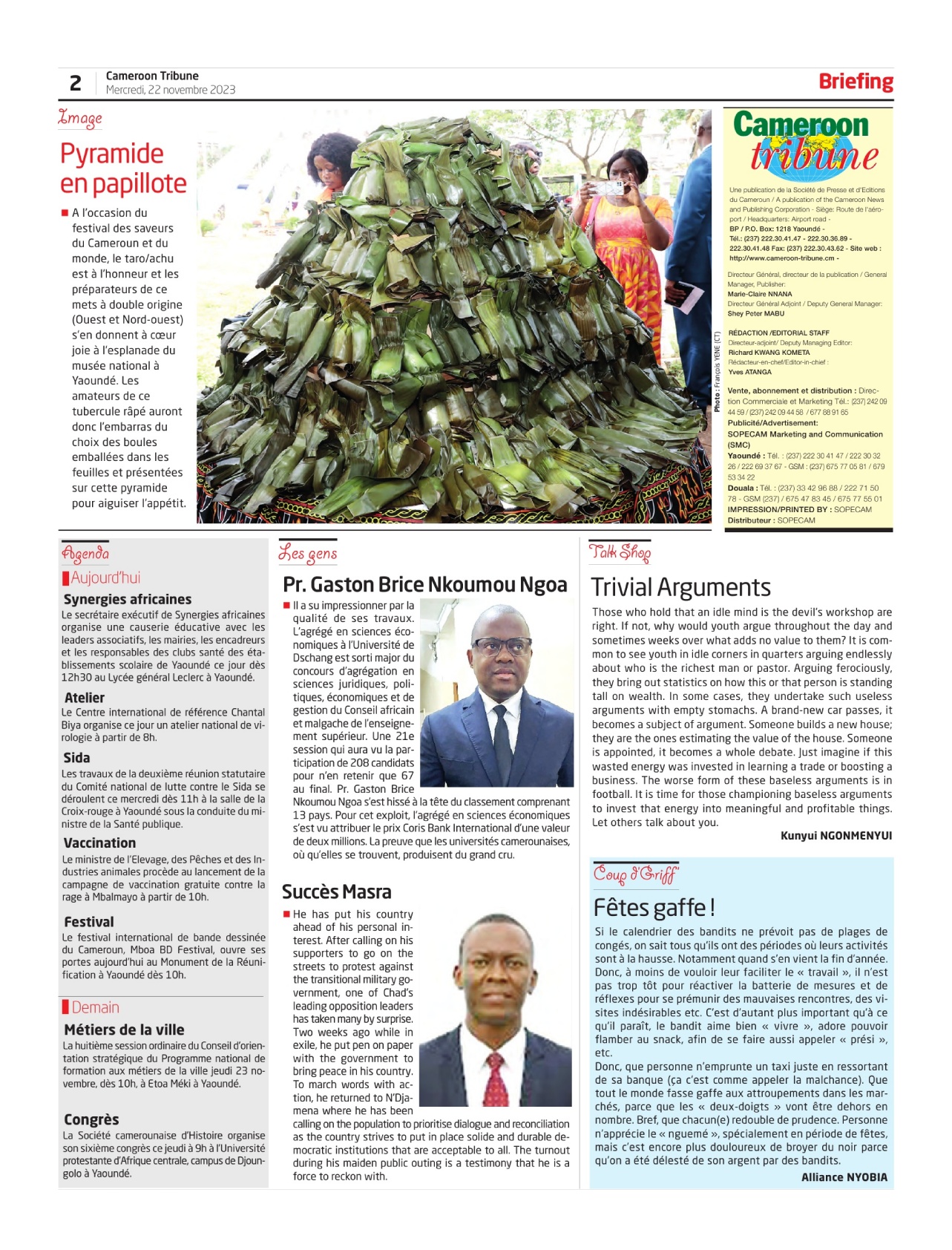 ekiosque-La presse numérique au cameroun