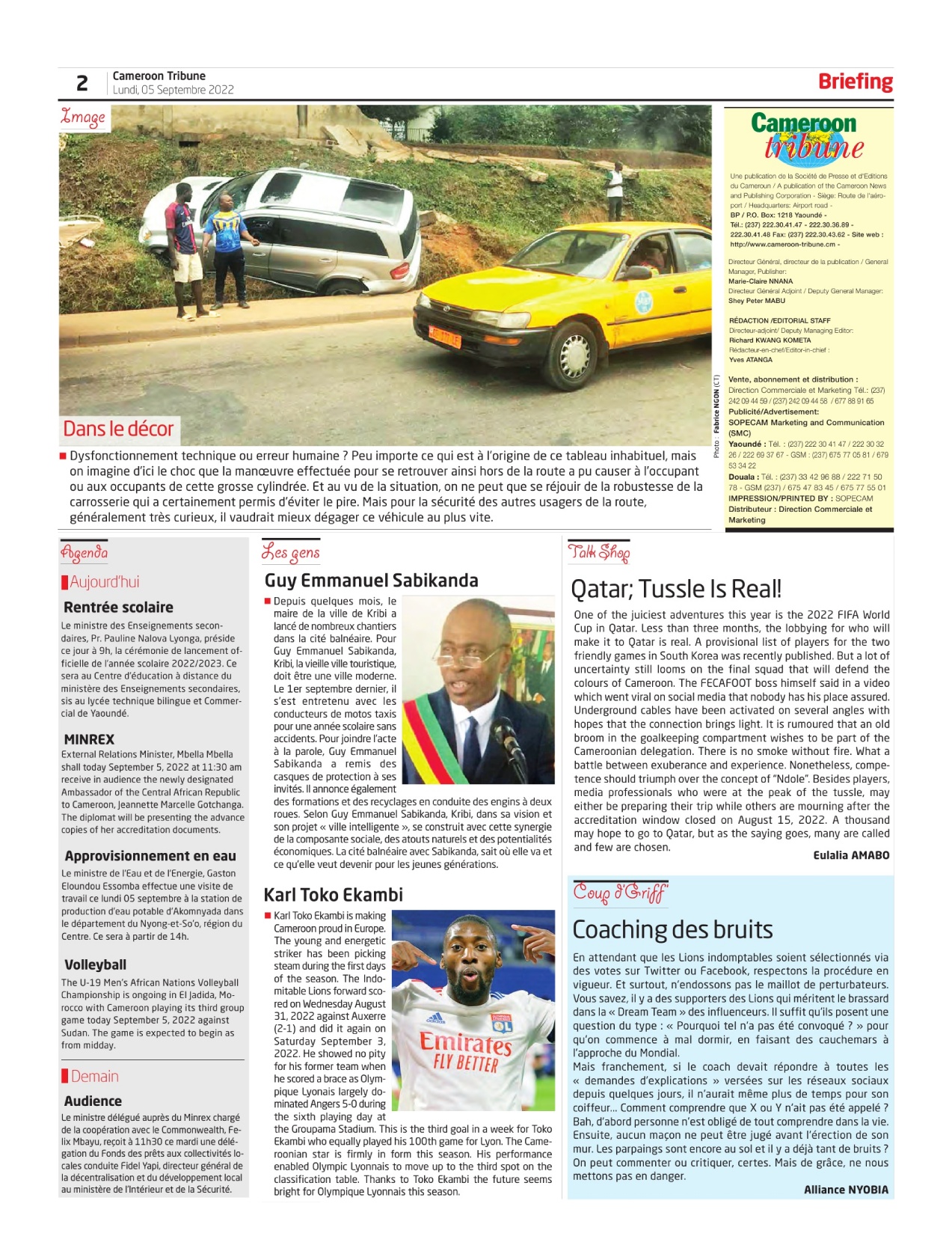 ekiosque-La presse numérique au cameroun
